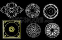 189. Free Download – Dining Table and Chair CAD Drawings with Detailed ...