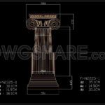 152. Download detailed architectural CAD drawings of Roman round ...