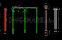 64.Detailed AutoCAD Drawings Of Road section For Download
