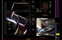 457. Detailed AutoCAD Drawing Of Revolving Door For Download