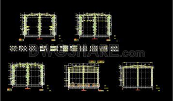 283. Free download the luxurious Italian Minotti sofa CAD block library