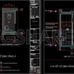 155. WC Layout Plan and elevations details CAD drawings download - Free ...