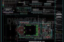 Tourist Resort Plan and Elevation AutoCAD File DWG