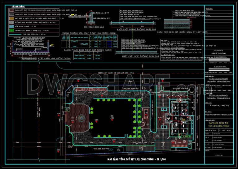 156. A CAD drawing of the overall site plan including construction ...