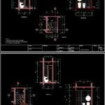 156. WC Layout Plan and elevations details CAD drawings download - Free ...