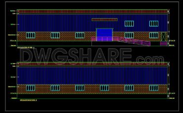 161. Cad Drawings Of Complete Steel Building For Download