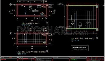156.Flooring Tiles Layout Plan Free AutoCAD drawings