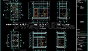 234. The CAD layout drawing of various types of beds for the Spa