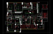 300. Free Download CAD Drawing – Apartment Interior Layout Plan