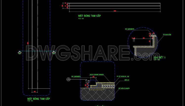238. Detailed architectural CAD drawings of balconies and Sewer drain ...