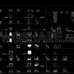 253. CAD blocks of indoor and outdoor seating chairs - Free Cad Blocks ...