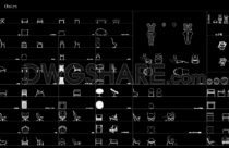 Wellness and SPA complex free AutoCAD drawings