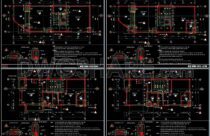 38.Autocad drawings of various types of bonsai trees