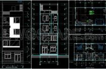 283. Free download the luxurious Italian Minotti sofa CAD block library