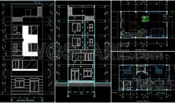 Security Check Point 3D Model AutoCAD File DWG
