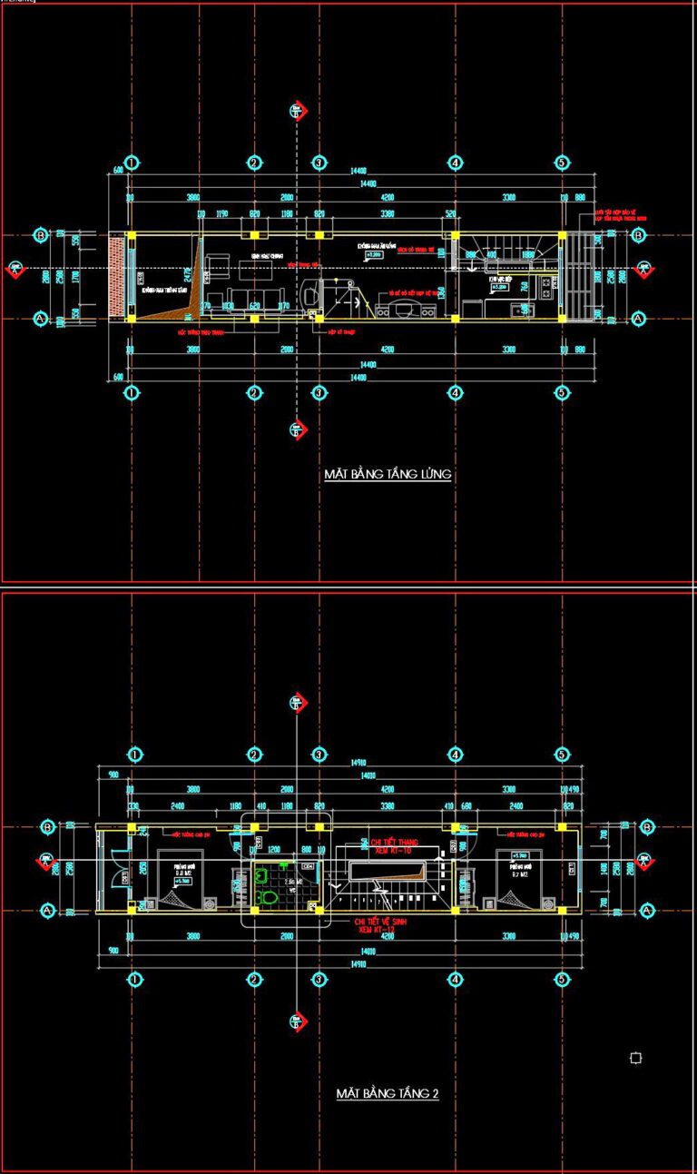 267. The CAD drawings of the floor plan, elevation, and cross-sections ...