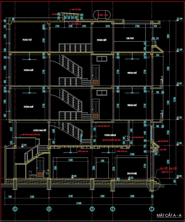 267. The CAD drawings of the floor plan, elevation, and cross-sections ...
