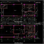 268. The CAD drawings of the floor plan, elevation, and cross-sections ...