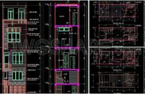 24.Autocad Mortise and tenon detail Blocks free download