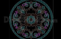 124.Indian Pattern Cad Blocks Free Download