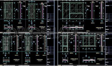 Building Approach Ramp Elevation AutoCAD File Free Download