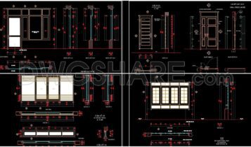 10.Garbage Bin CAD Blocks