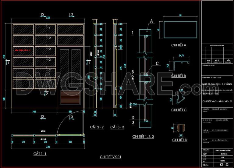 478. Detailed AutoCAD Drawings Of Doors, Windows For Download