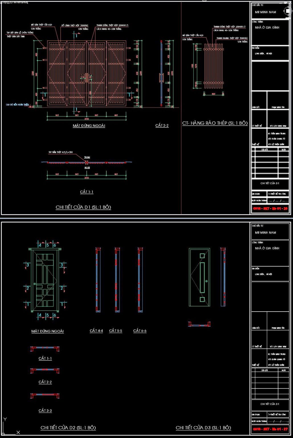 479. Detailed AutoCAD Drawings Of Doors, Windows For Download