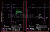 13.Flexible Pipe Autocad Drawing Free Download