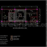 71. Detailed CAD drawings for the ceiling layout design of a 3-story ...