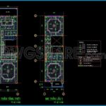70. Detailed CAD drawings for the ceiling layout design of a 4-story ...