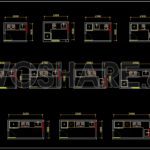 107. Download 100 CAD drawings of residential kitchen layout plans ...