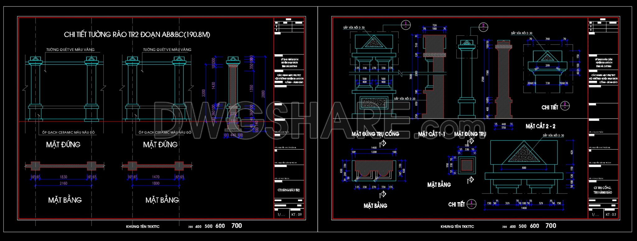 133. CAD drawings detailing gates and fences available for download