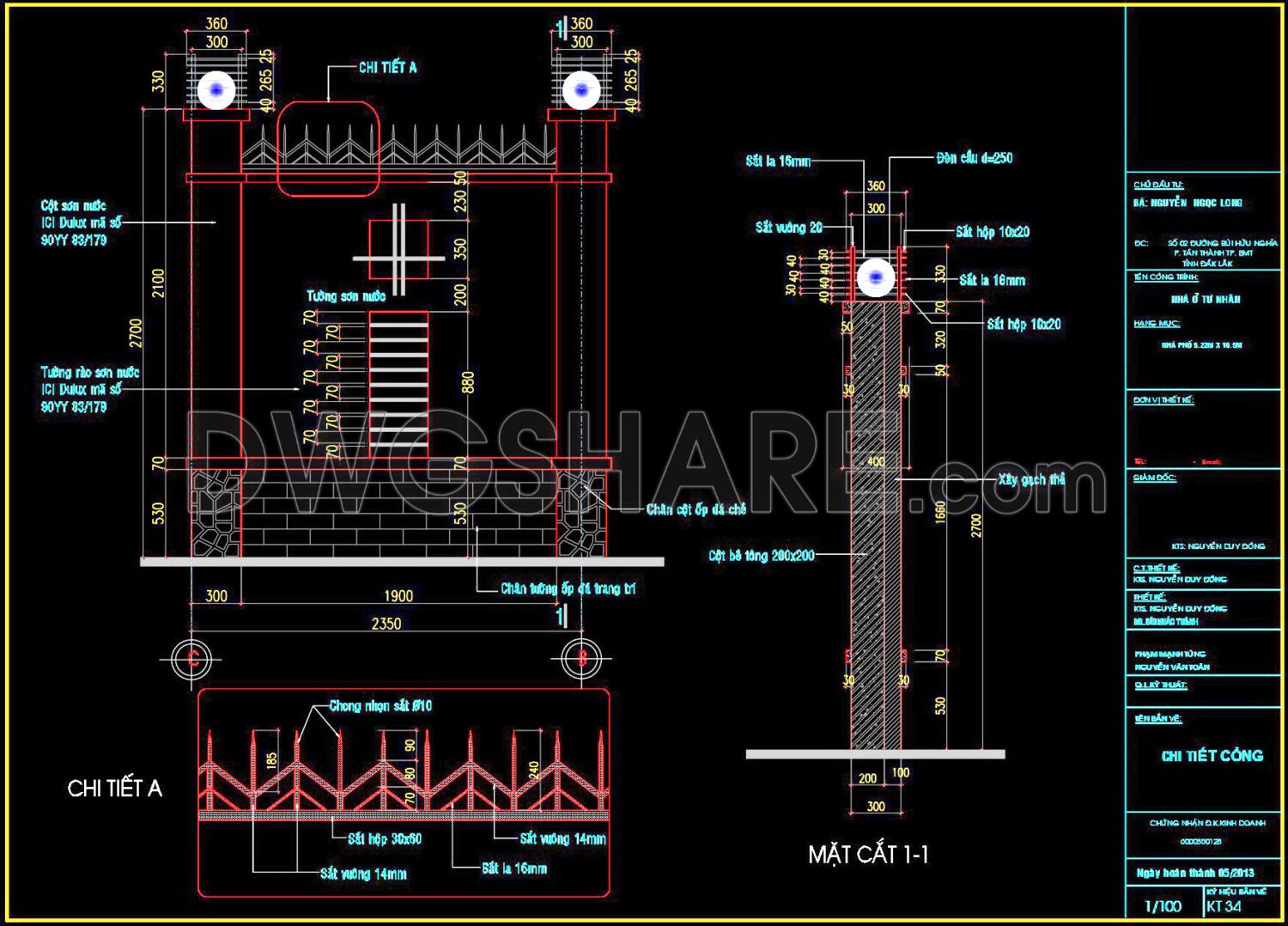 137. CAD drawings detailing gates and fences available for download