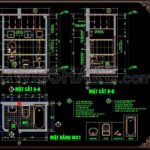 171. WC Layout Plan and elevations details CAD drawings download - Free ...