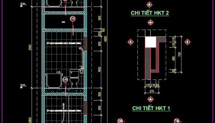 173. WC Layout Plan and elevations details CAD drawings download - Free ...