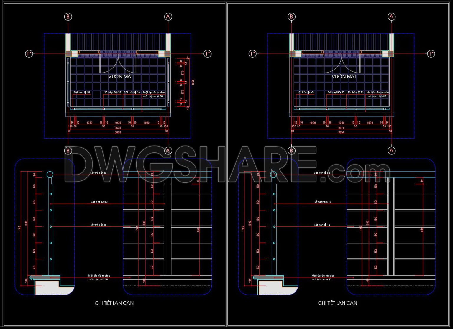 242. CAD drawing detailing the glass roof connected to the masonry wall ...