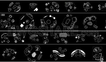 62.Outdoor furniture in Plan Cad Blocks free download | Free Cad Blocks ...