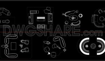 170. Free Download CAD Kitchen Design Drawings – Apartment Floor Plan ...