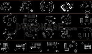 79.Autocad Drawings Of Pile Cap Layout and Sections Details For Download