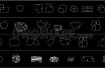 62.Outdoor furniture in Plan Cad Blocks free download | Free Cad Blocks ...