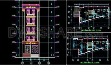 High-rise building construction plans AutoCAD File Free Download