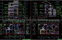 34.Booster Pumps Installation Details Autocad Drawing DWG