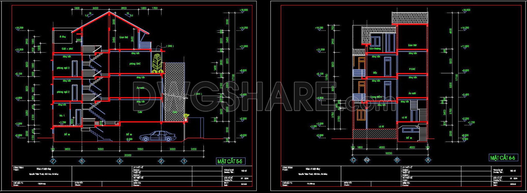 273. CAD drawings of the floor plan, elevation, and cross-sections of ...
