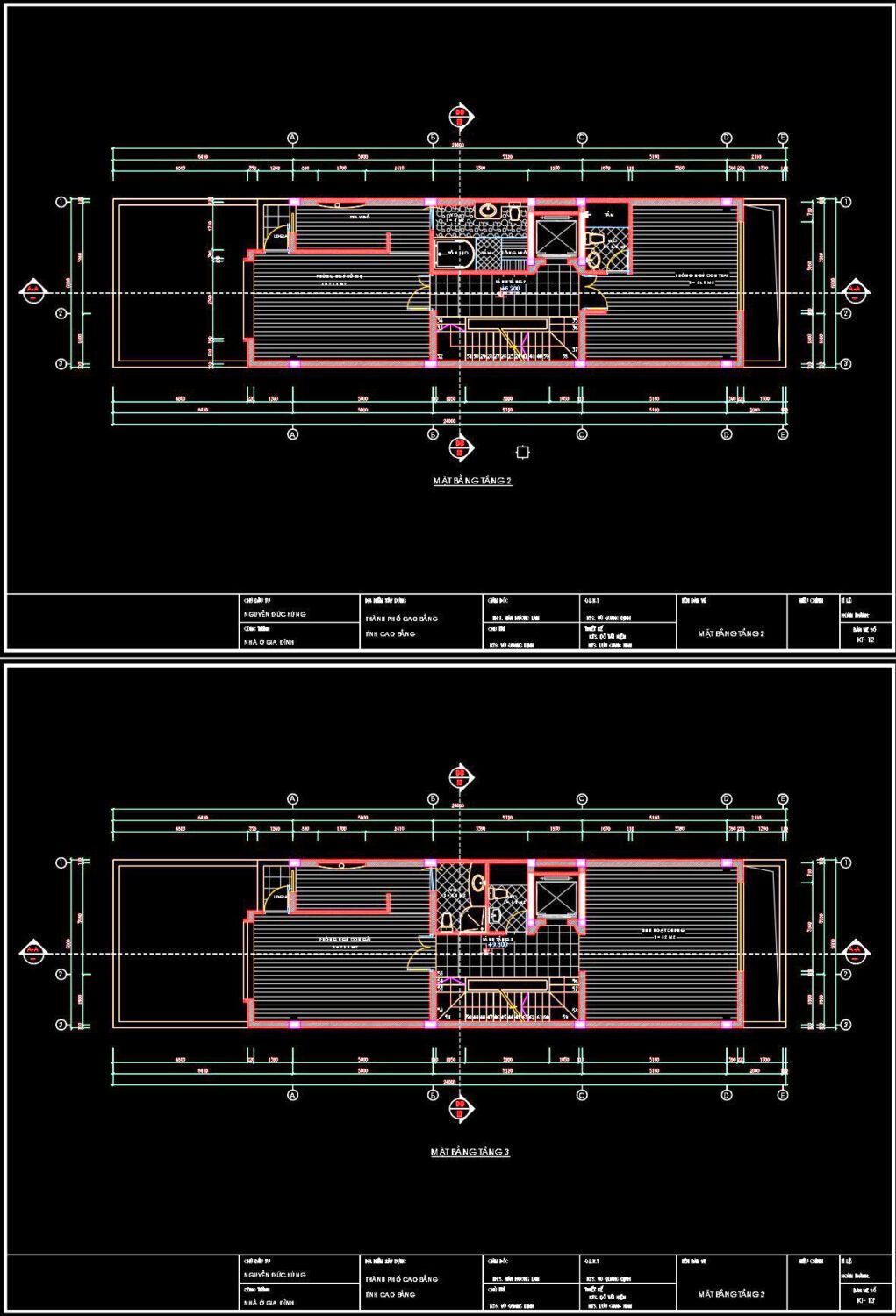 3. Download free detailed CAD drawings of floor plans for a 5-story ...