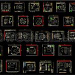 5. Download 100 CAD drawings of residential Living room layout plans ...