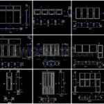 524. Download the CAD library of 40 door and window drawings from Euro ...