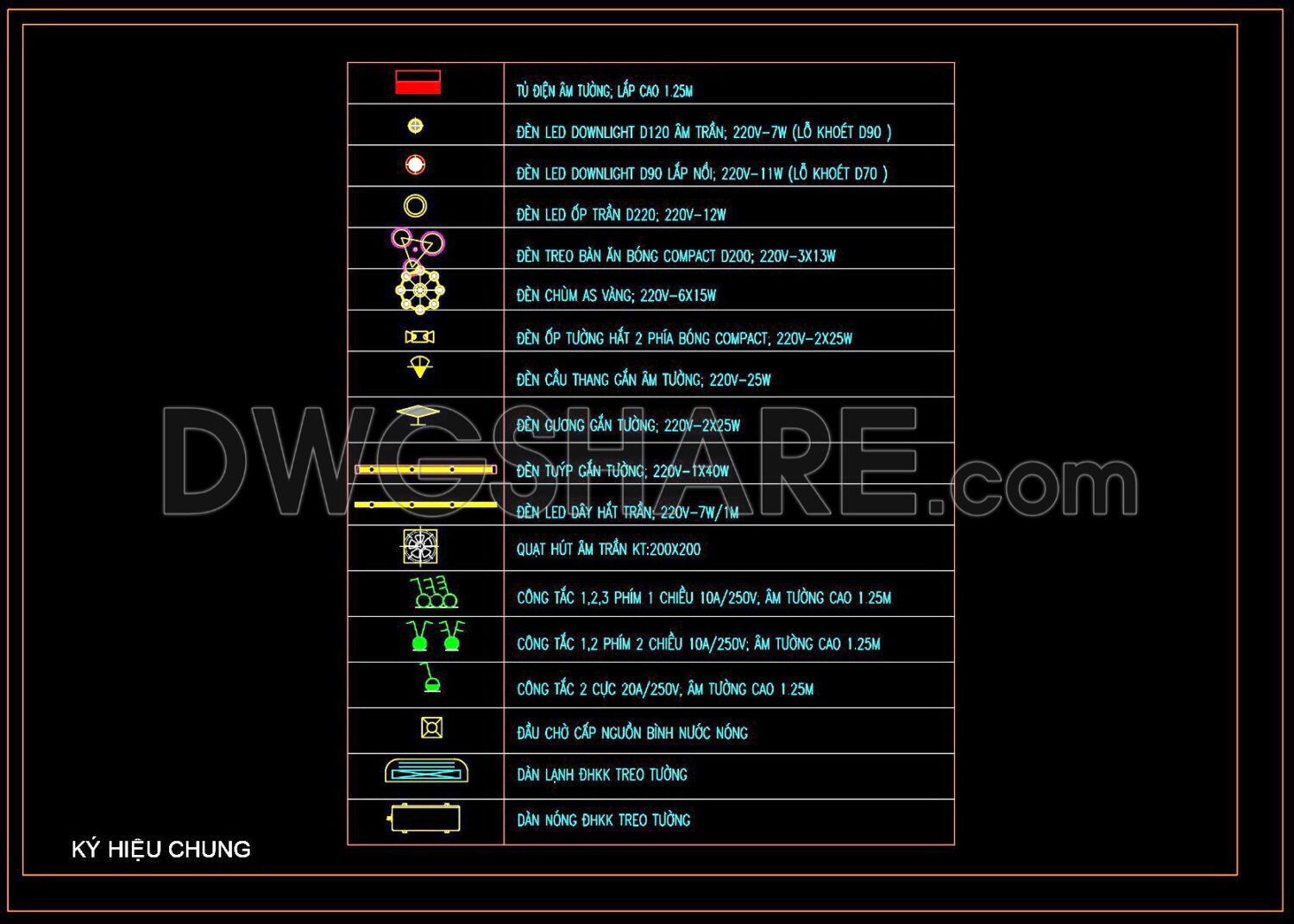 55. CAD drawings for detailed electrical designs for a 3-story townhouse