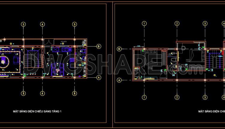 55. CAD drawings for detailed electrical designs for a 3-story ...