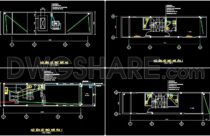 72.Typical Section of Counter Top Wash Basin CAD Drawing DWG